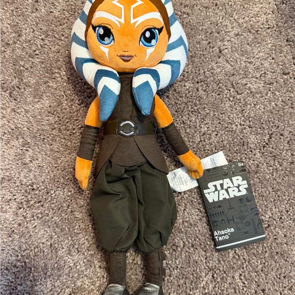 Star Wars | Toys | Star Wars Ahsoka Tano Plush Orange Blue And Brown ...